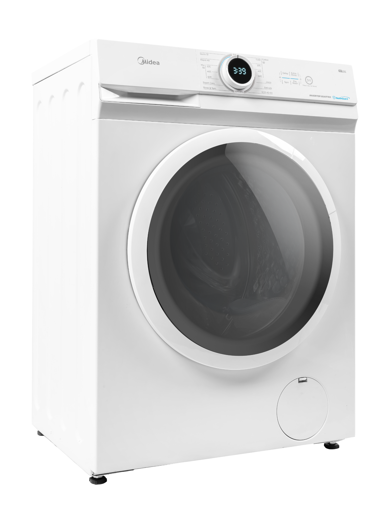 Midea Lunar Series Washing Machine 8kg A Class (MF100W80BA/W-HR ...