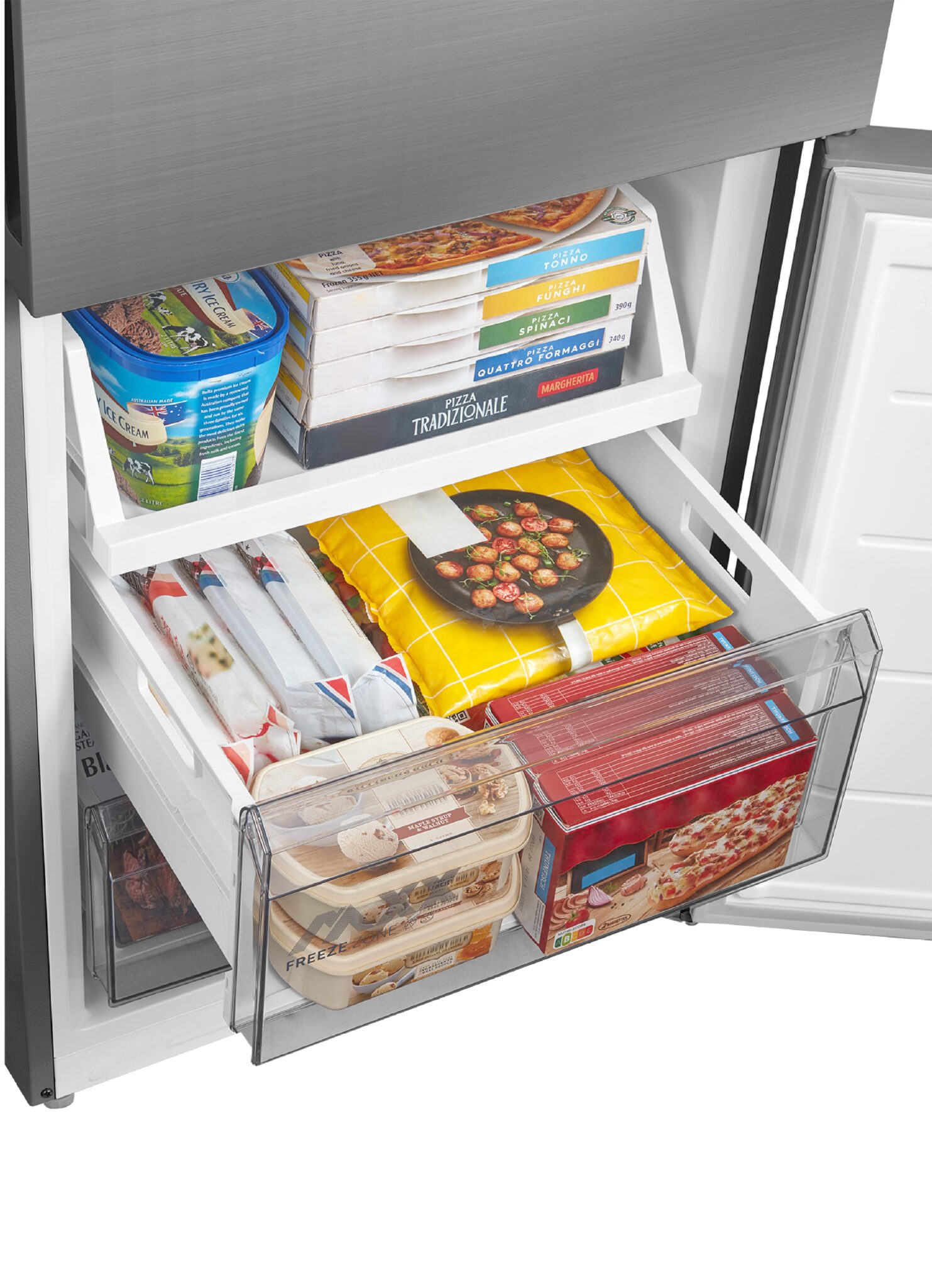 Midea Space Master Series Fridge Freezer (MDRB600MME46) - Midea Malta