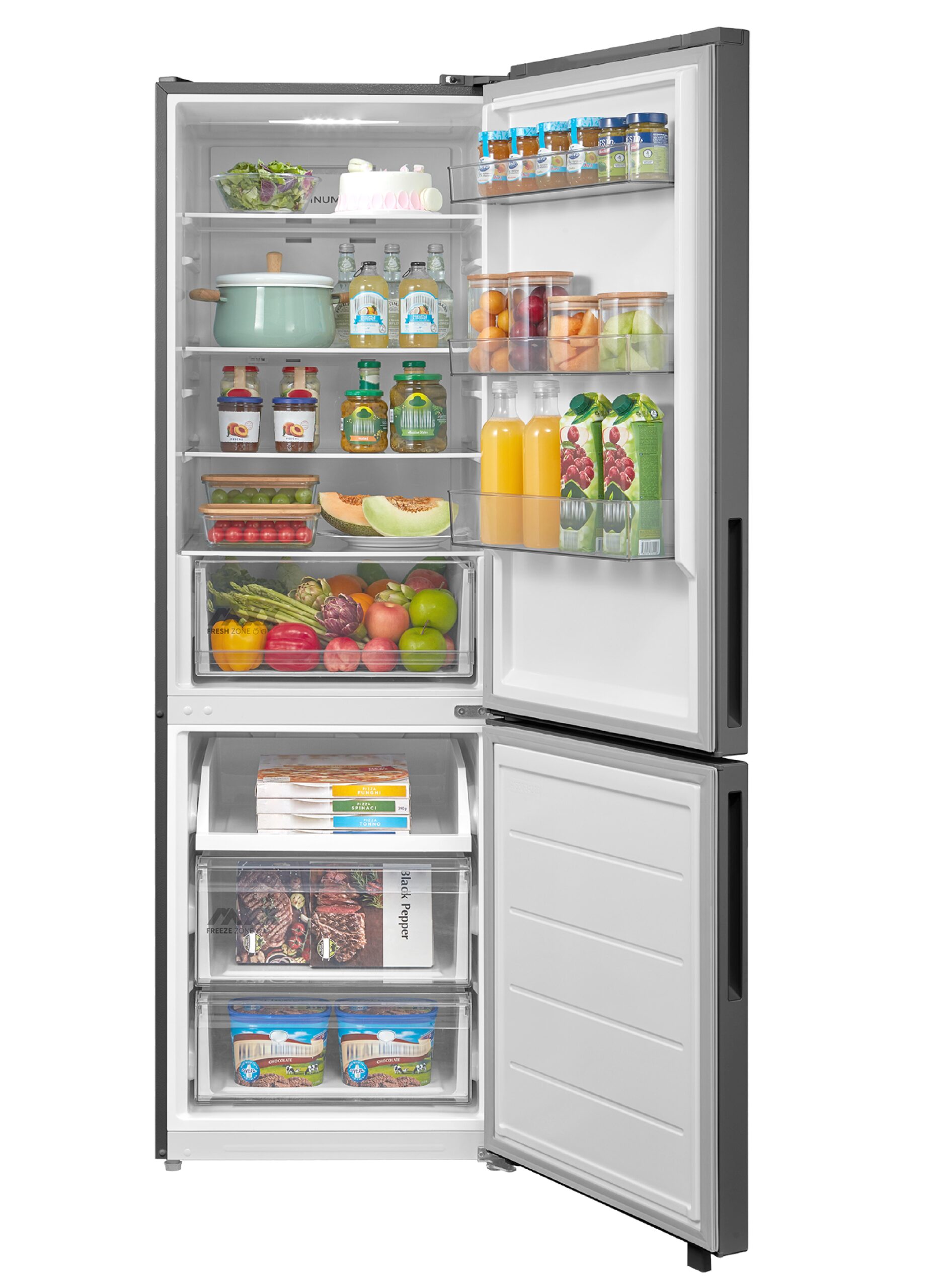 Midea Space Master Series Fridge Freezer (MDRB548MME46) - Midea Malta